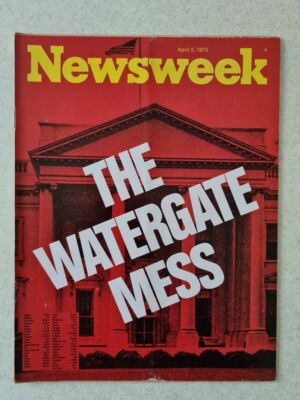 Magazine revue NEWSWEEK april 2 1973 The Watergate Mess | eBay