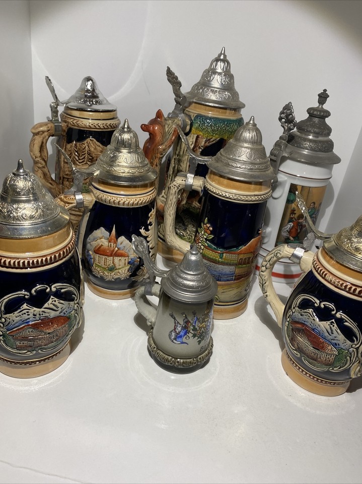 Set of Vintage German Beer Steins, Great Condition!! Made In Germany | eBay