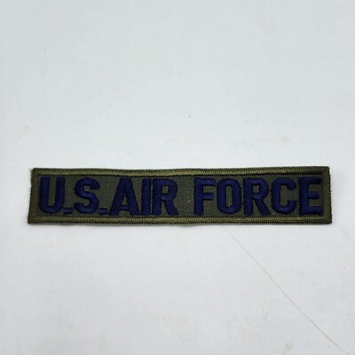 United States Air Force USAF Tab Embroidered Patch, with Iron-On ...