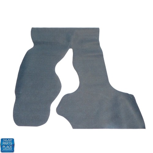 1973-1974 Chevrolet Nova Felt Factory Style Trunk Mat Aqua Black - New ...
