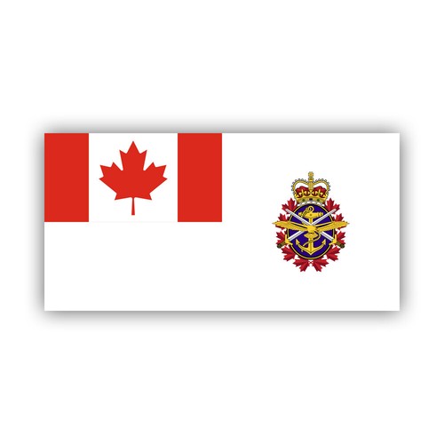 Canadian Armed Forces Flag Sticker Decal - Weatherproof - caf royal ...