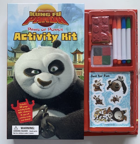 Kung Fu Panda Paws of Power Activity Kit NEW Unsealed | eBay UK