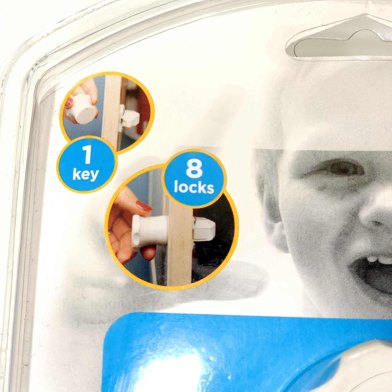 Safety 1st Magnetic Tot Lok Deluxe Starter Set 4 Locks 1 Key for sale ...