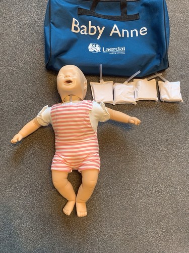 Laerdal Resusci Baby Anne Manikin CPR with Carry Bag | eBay UK