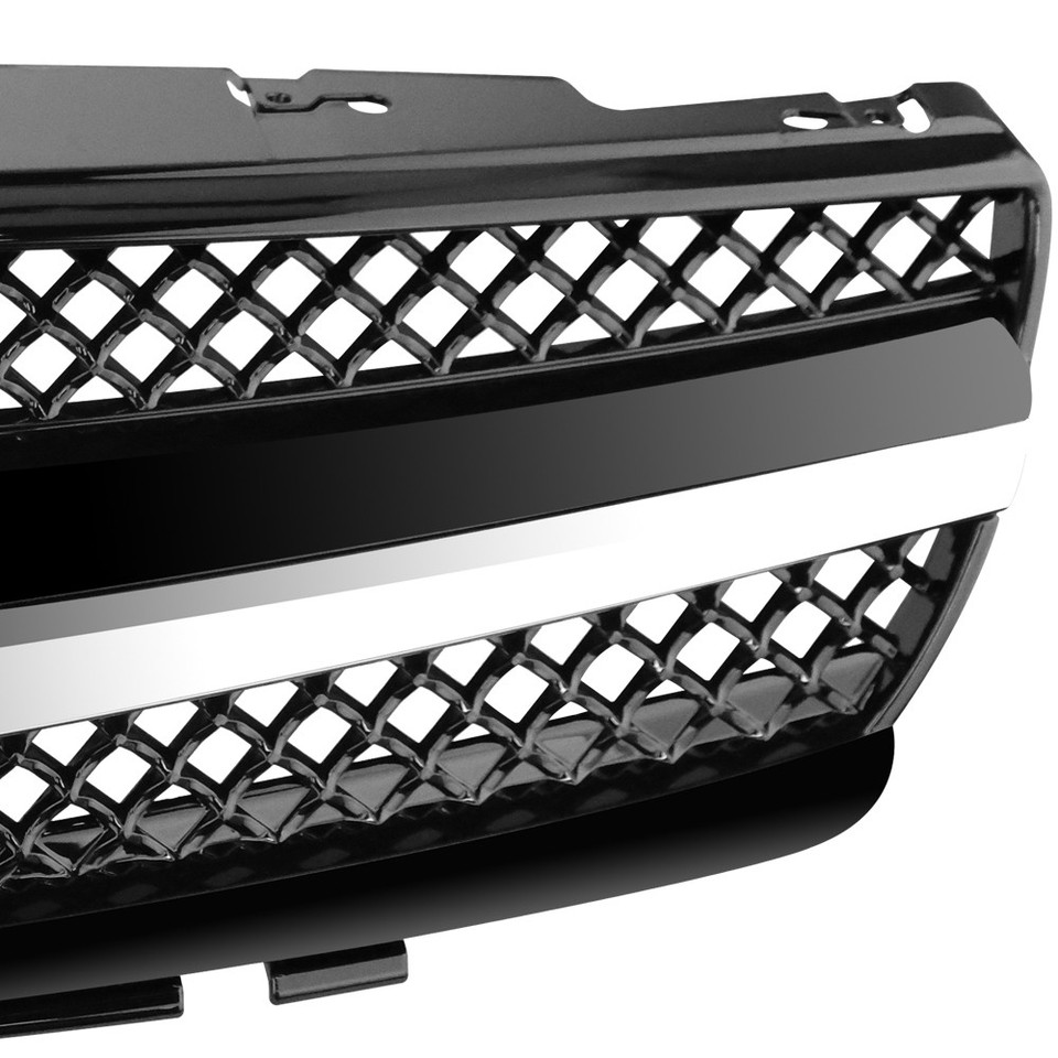 Front Grill Grille w/Star For Mercedes SL Class R230 W230 SL500 SL600 ...