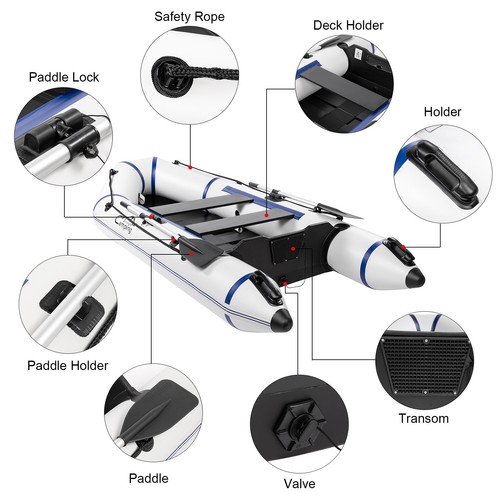 New 10ft Inflatable Water Sports Tender Rafting Fishing Dinghy Boat ...