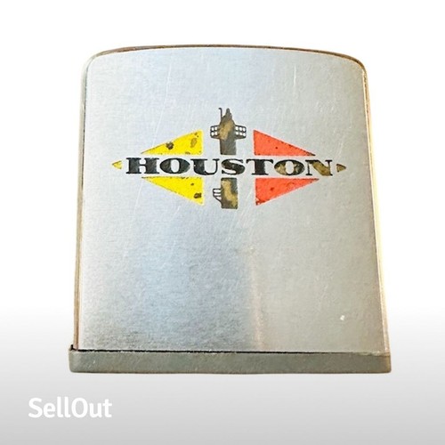 Vintage Houston Oil Zippo Rule Tape Measure multi color logo 60s 70s ...