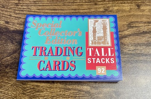 1992 Tall Stacks collector's edition 20 card set plus 4 advertising ...