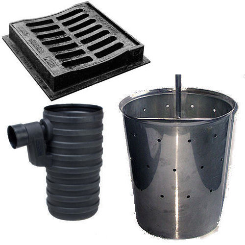 Plastic Yard Gully Road Gullies Perforated Silt Bucket Underground ...