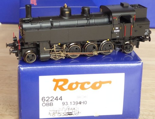 Roco 62244 H0 Dampflok Rh 93.1394 der ÖBB Ep.3/4 mit DSS, neuwertig ...