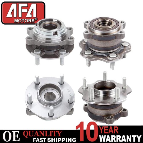 4PCS Front & Rear Wheel Hub Bearing for 2007-2018 Nissan Altima 2009 ...