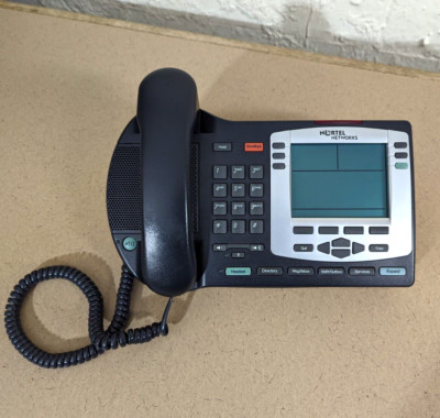 NORTEL NETWORKS Business Office Desk IP Phone 2004 NTDU92 w/ Stand ...