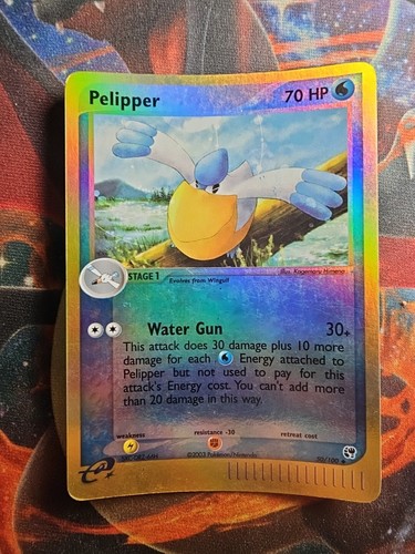 Pokemon 50/100 Pelipper Sandstorm Reverse Holo Uncommon | eBay