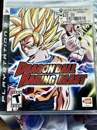 Dragon Ball Raging Blast PS3 Playstation 3 Complete CIB TESTED NEAR ...