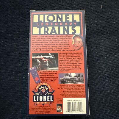 A Century of Lionel Trains (VHS, 2000, 2-Tape Set) 780484537130| eBay