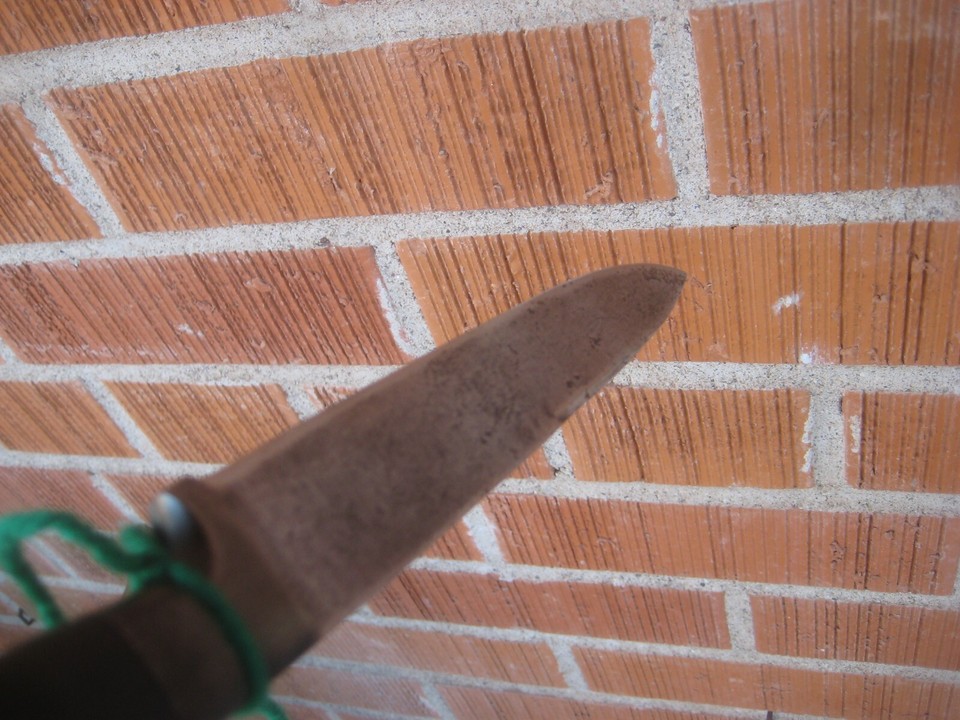 1920s Antique 6 1/2" Blade ** UNMARKED *** Carbon Chef Utility Knife ...