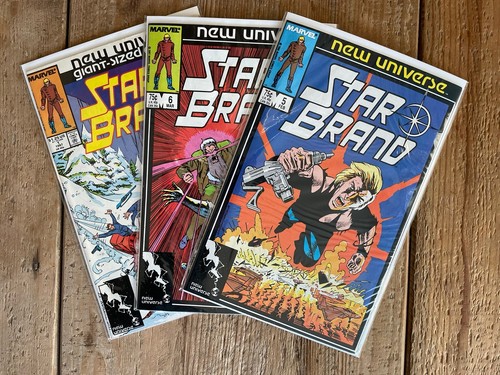 Star Brand Comic Lot Issues 5-6 & Annual #1 NM 1987 Marvel Romita Jr ...
