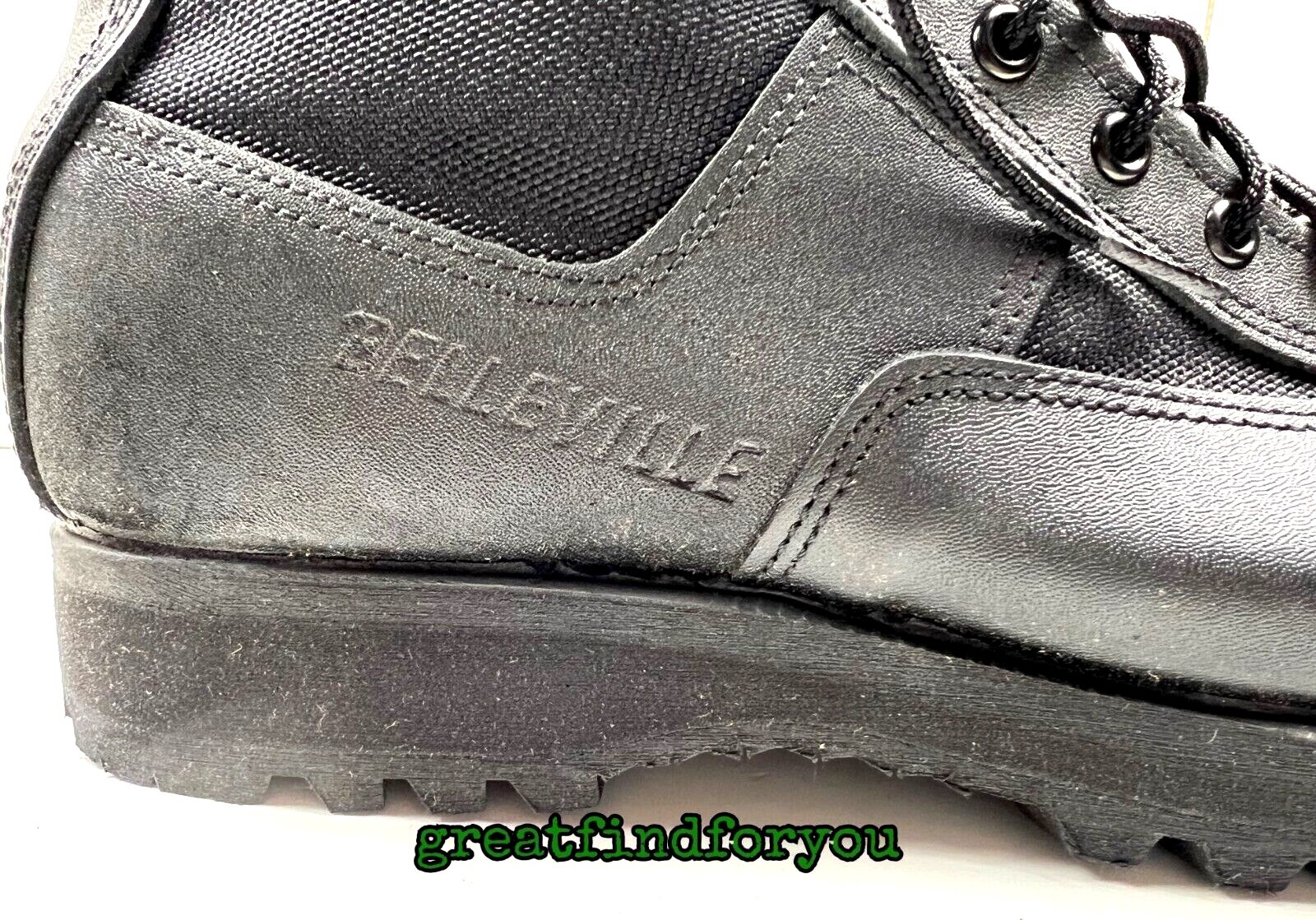 USGI BELLEVILLE INFANTRY COMBAT (ICB) BOOTS - MEN'S- ASST SIZES - BLACK ...