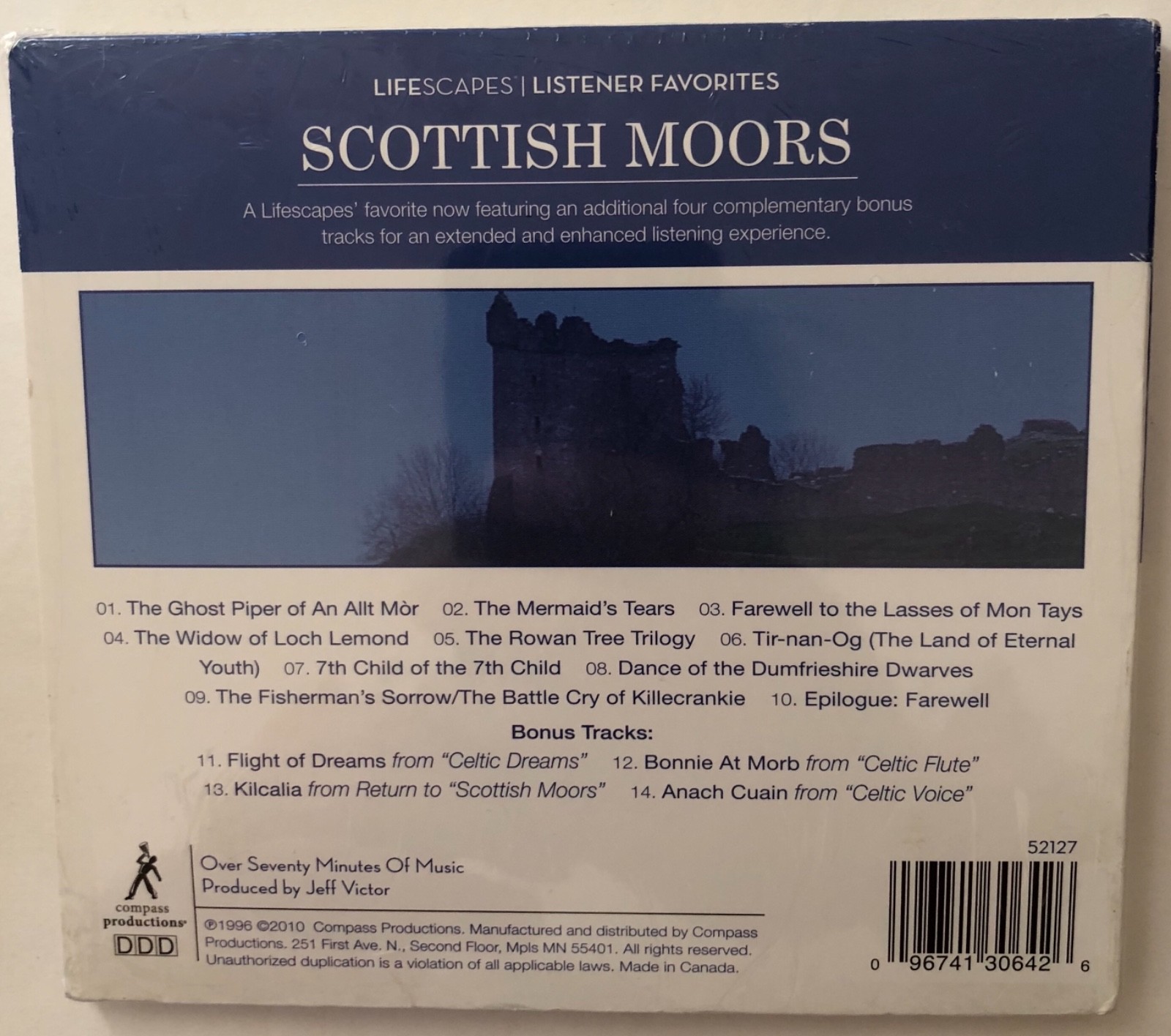 Scottish Moors Exclusive Limited Edition Bonus Tracks CD Lifescapes ...