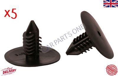 5X FITS RENAULT WHEEL ARCH LINER SPLASH GUARD TRIM SPRUCE CLIPS 35MM ...