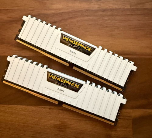 Corsair Vengeance DDR4 2x8GB Sticks 16gb (16GX4M2B3000C15W) WHITE | eBay