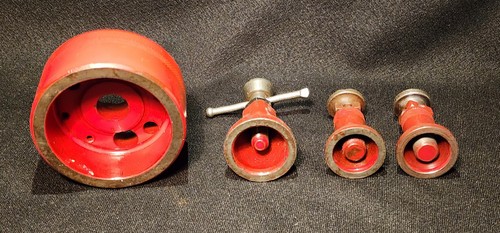 Vintage Machinist Mini Jack Screw Lot (3) + Bench Block - Machine ...