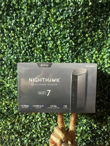 Netgear Nighthawk RS200 BE6500 6.5Gbps Dual Band WiFi 7 Router 2.5G ...