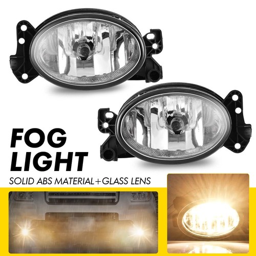 Pair of Front Fog Driving Lamp Light For Mercedes Benz CLK E ML Class ...