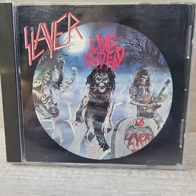 Slayer Live Undead 1993 Reissue Metal Blade Records BMG CD | eBay