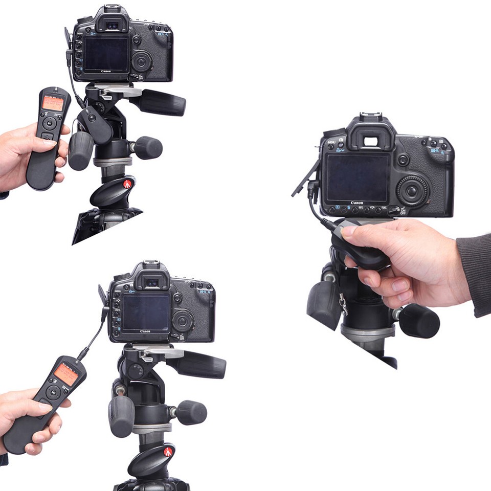 Wireless Timer Remote Shutter Release For Canon EOS 10D 20D 30D 40D 50D ...