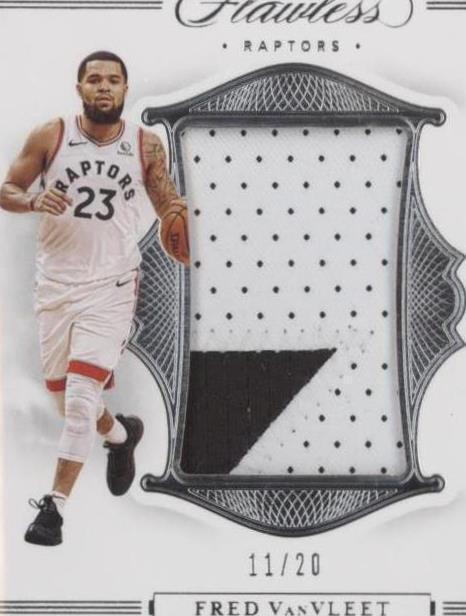 2019-20 Panini Flawless - Patches Fred VanVleet #P-FVV /20 (MEM) for ...
