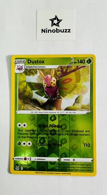Dustox 010/196 Reverse Holo Lost Origin Pokemon TCG Card NM -SWSH | eBay