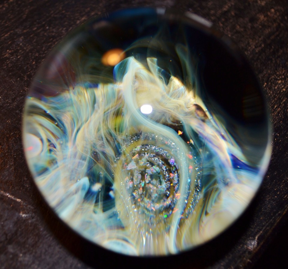 Gateson Recko 3" Inch Universe Marble Borosilicate Glass Art Boro ...