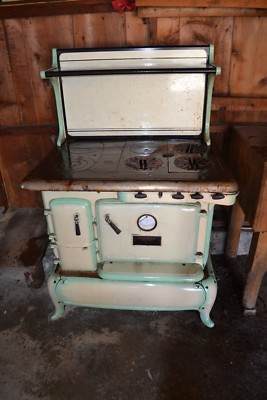 Stoves - Enamel Wood Stove
