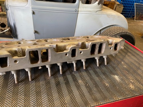 1964 Chevy SBC Power Pack Small Block 327 283 GM 3795896 Cylinder Head ...