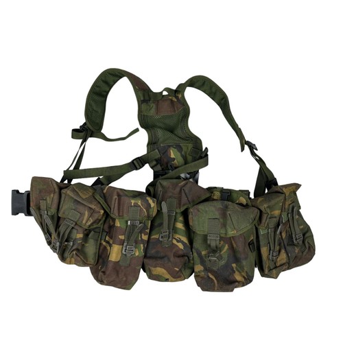 British Army DPM Webbing Belt and Pouches Woodland Camo PLCE System | eBay
