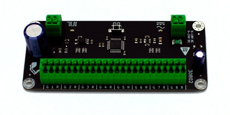 DECODERWERK 30802 Weichendecoder 8 fach H0/N/TT/Z Digital Decoder Magnetartikel | eBay