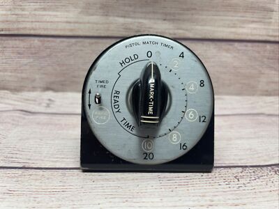 Vintage Mark-Time Portable Pistol Match Timer. Only Rapid Fire Mode ...