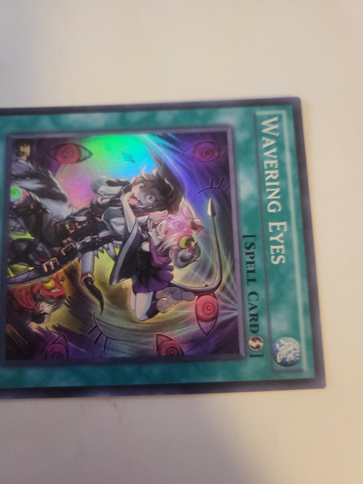 Yu-Gi-Oh! TCG Wavering Eyes CROS-ENAE3 Limited Edition Super Rare | eBay