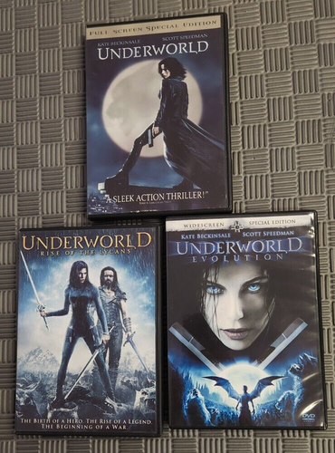 Underworld / Underworld: Evolution / Underworld: Rise Of The Lycans Lot Of 3 DVD | eBay