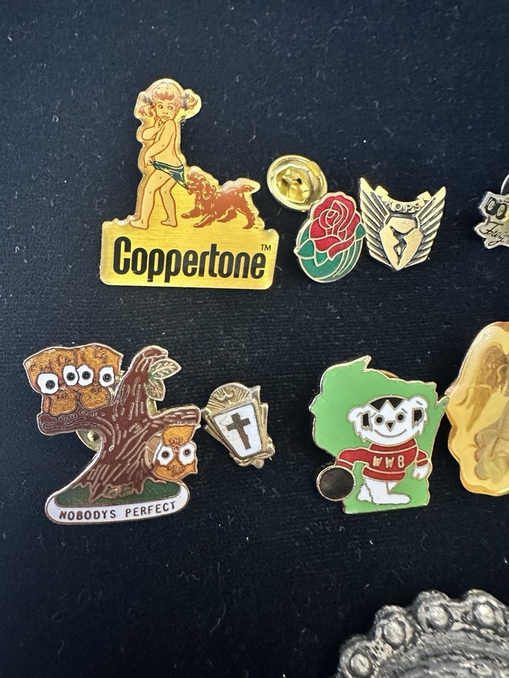 Lot Of 13 VTG. Tac/Pins Miscellaneous | eBay