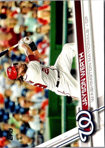 2017 Topps Jayson Werth #366 Washington Nationals Baseball Card | eBay