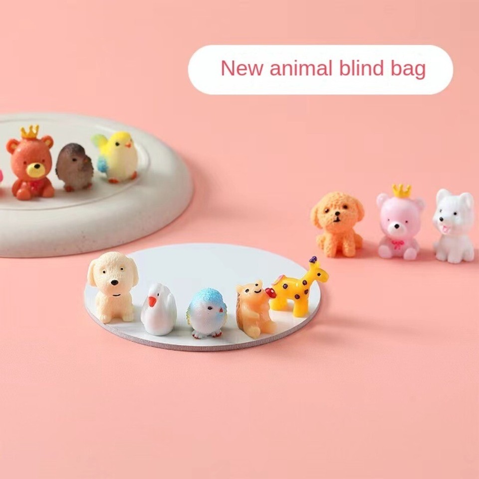 Fake Animal Blind Box Surprise Candy Blind Box Bag Mini Blind Bag Toy ...