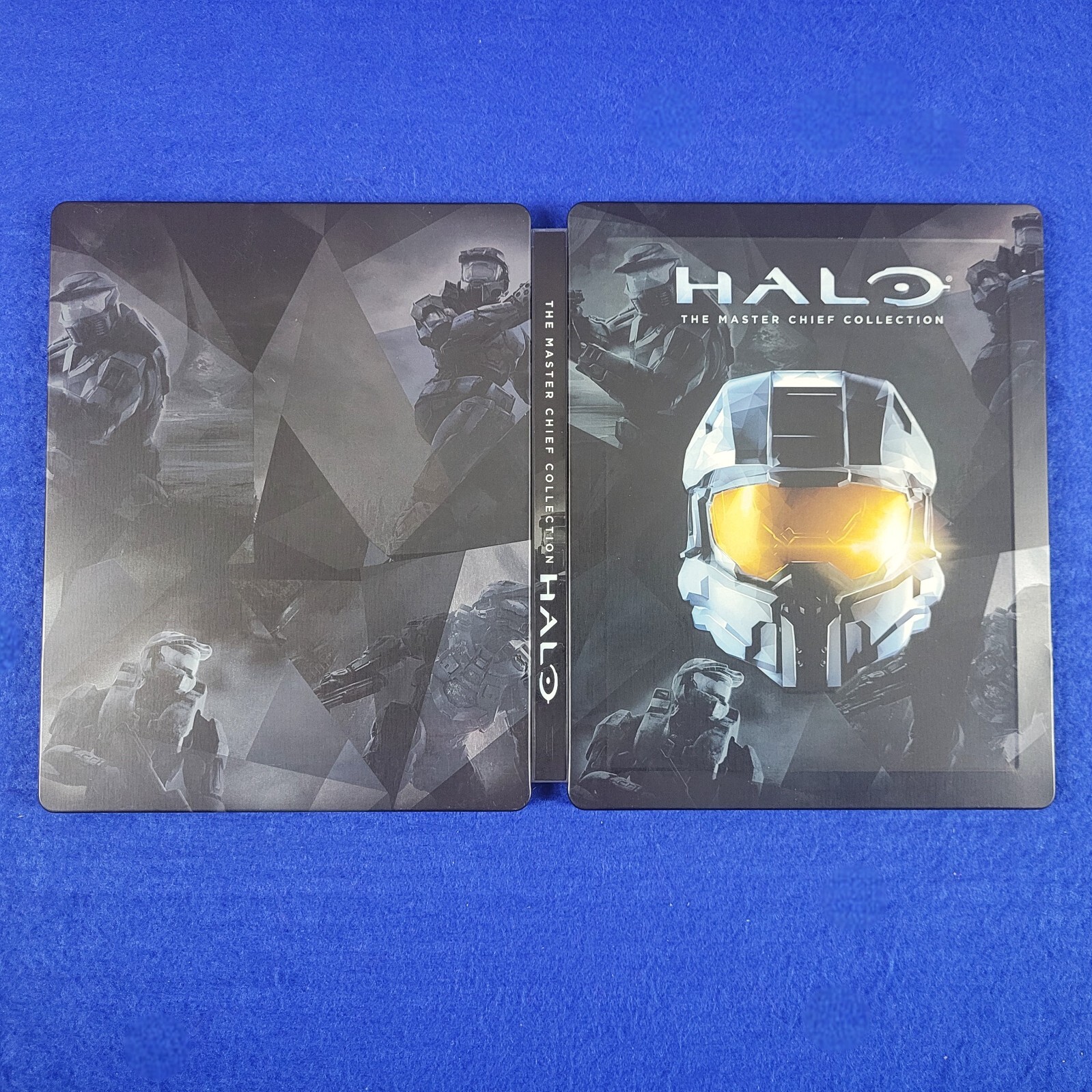 HALO The MASTER CHIEF COLLECTION Steelbook Case ONLY (G2 SIZE Xbox One ...