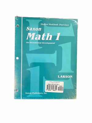 Saxon Math 1 Homeschool (1st Edition): Student Workbook Set ...