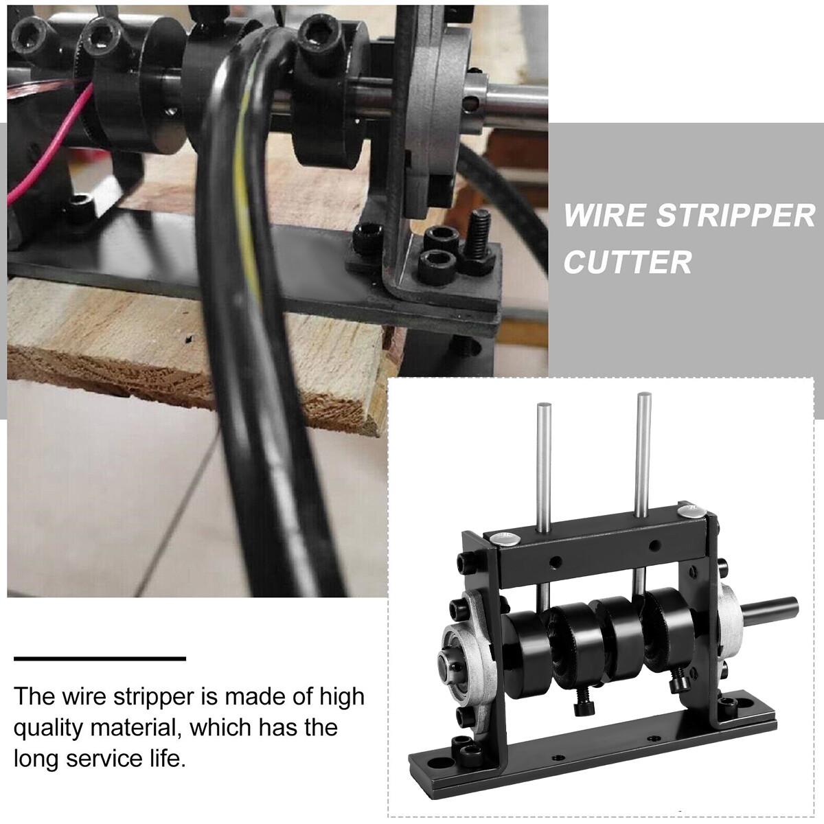 Electric Cable Stripper Portable Manual Wire Stripping Machine Sturdy ...