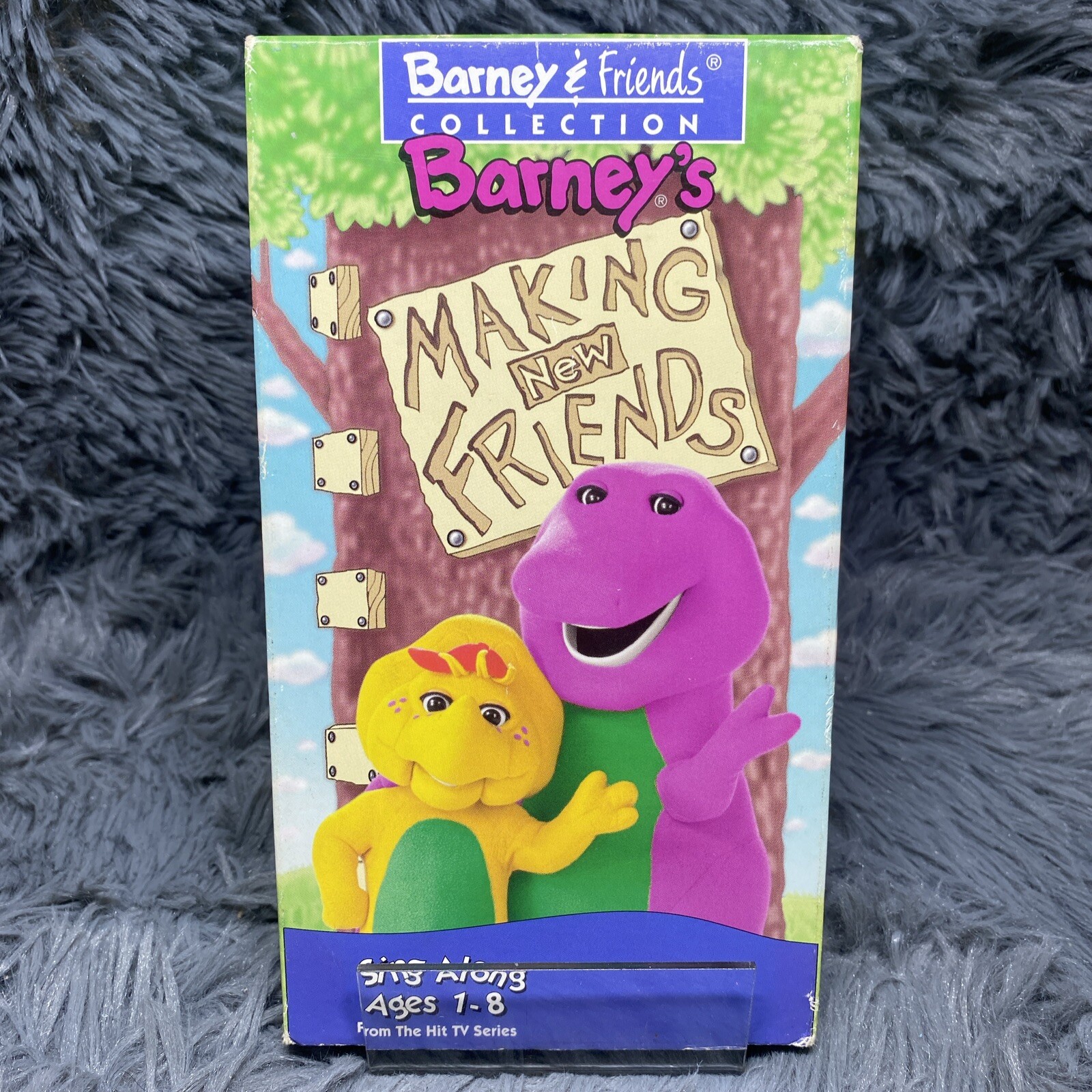 Barney Making New Friends VHS 1995 Video Tape Classic PBS Kids RARE ...