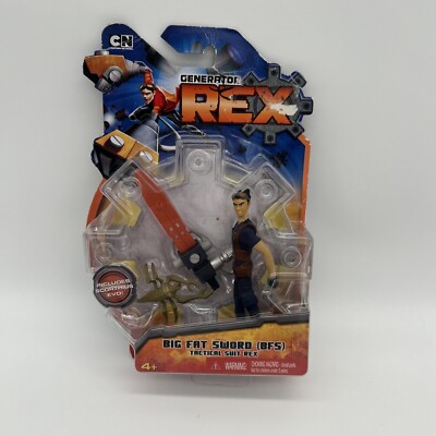 2010 Cartoon Network Generator Rex Big Fat Sword Rex | eBay