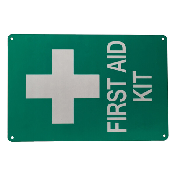 Notice Sign Marking First AID KIT 200x300mm Medical Care Emergency Help ...