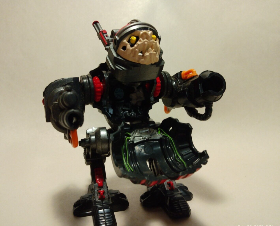 Mighty Max Cybot Battle Warriors Action Figure Bluebird Toy 1994 | eBay